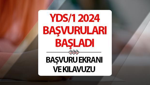 YDS/1 müracaat kılavuzu ekranı ÖSYM 2024 | YDS başvurusu nasıl yapılır, müracaat fiyatı 2024 ne ...